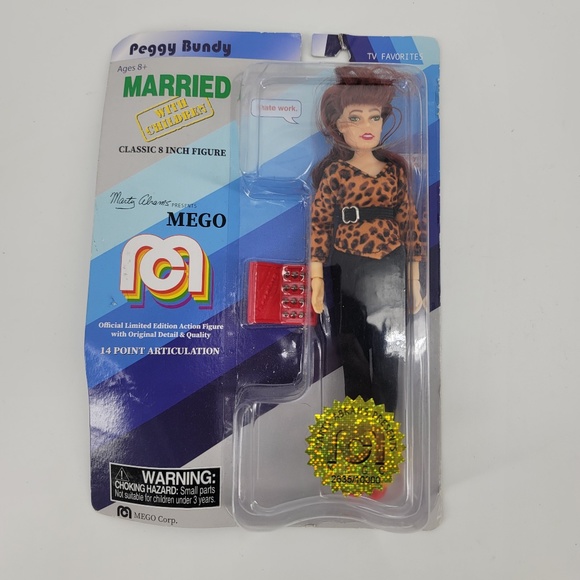 Mego | Toys | Married With Children Tv Favorite Peggy Bundy Classic 8 ...